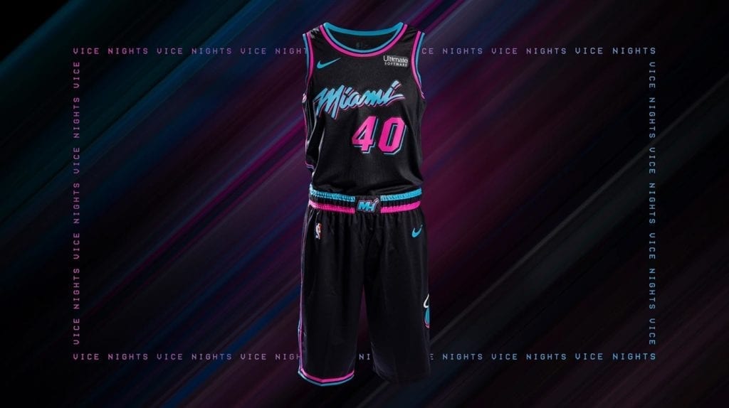 Miami Heat Reveals Fire New 'Miami Vice' Uniforms
